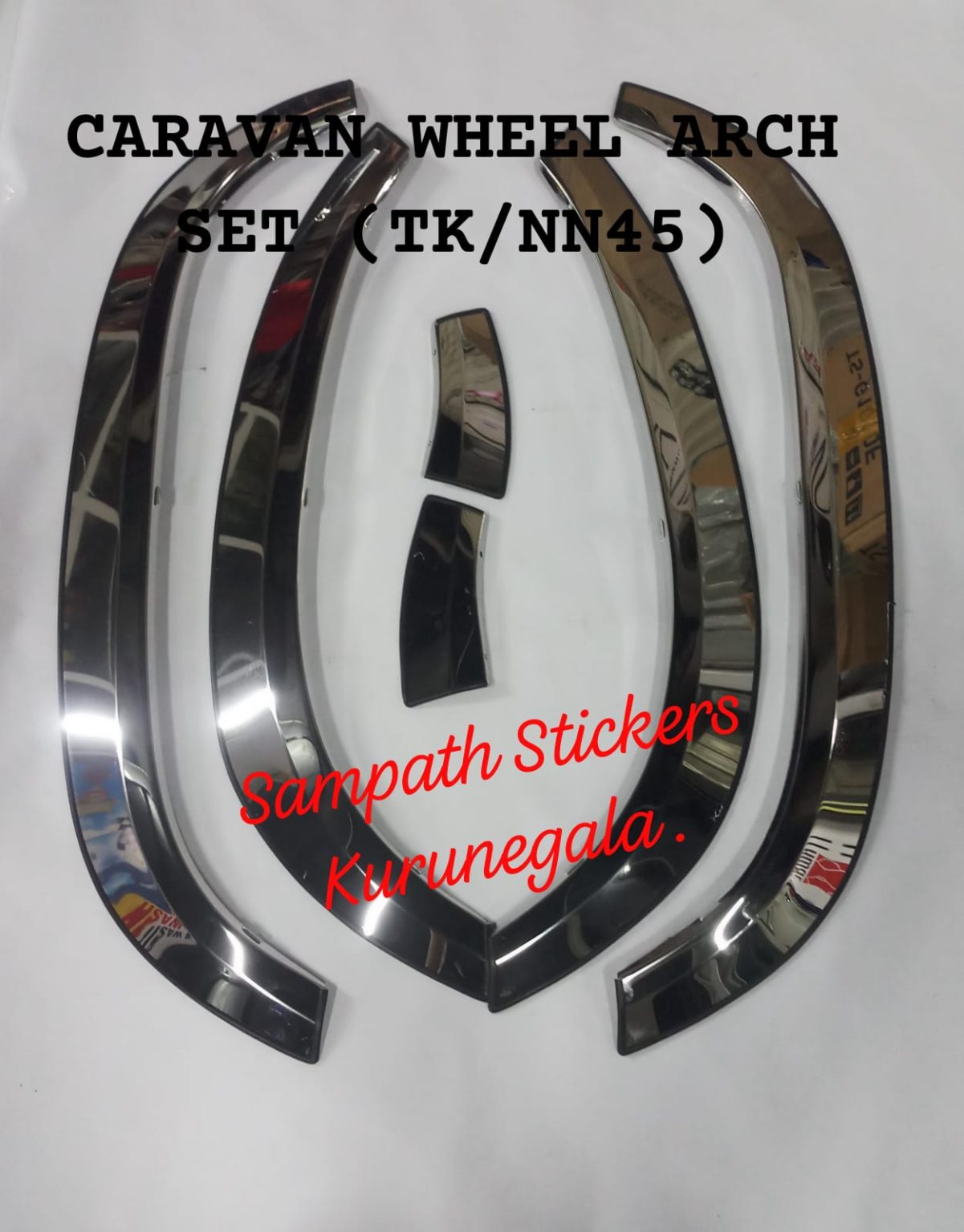 CARAVAN WHEEL ARCH SET – Sampath Stickers