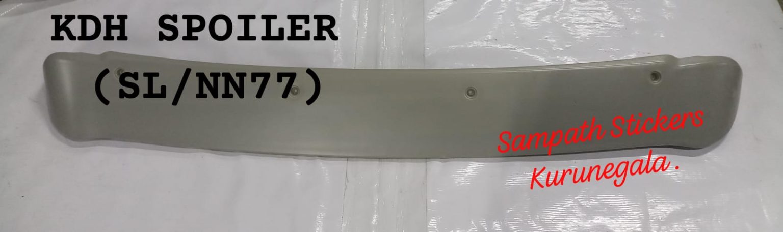 KDH SPOILER – Sampath Stickers