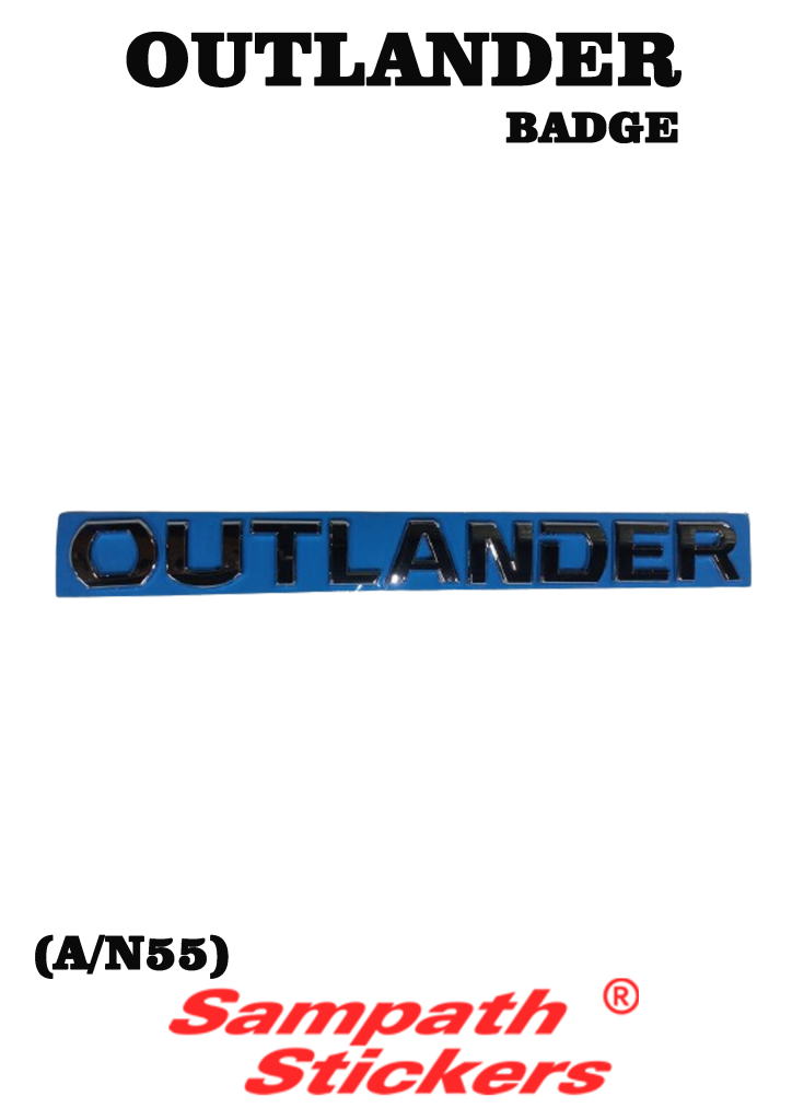 OUTLANDER BADGE – Sampath Stickers