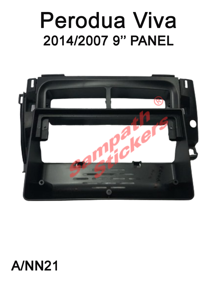 Perodua Viva 2014,2007 9″PANEL – Sampath Stickers