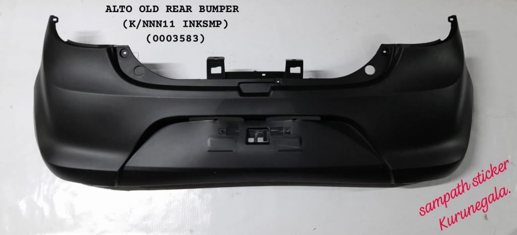 ALTO OLD REAR BUMPER – Sampath Stickers