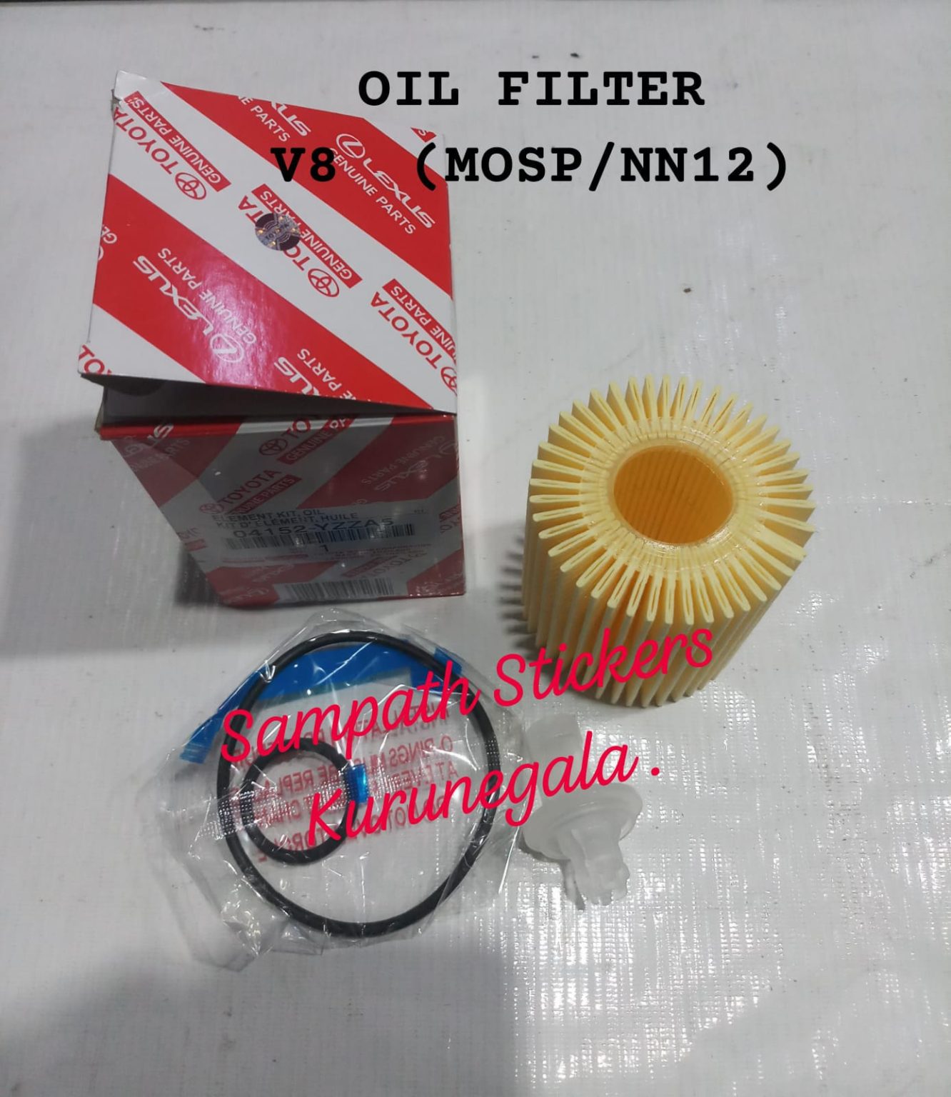 OIL FILTER V8 – Sampath Stickers
