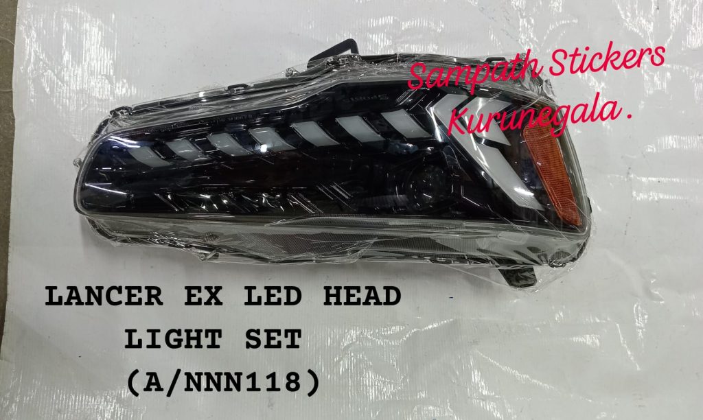 LANCER EX LED HEAD LIGHT SET – Sampath Stickers