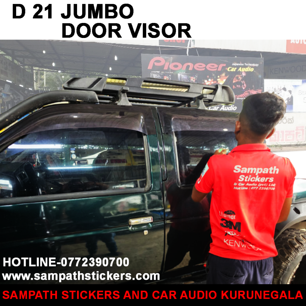 Jumbo Door Visor – Sampath Stickers