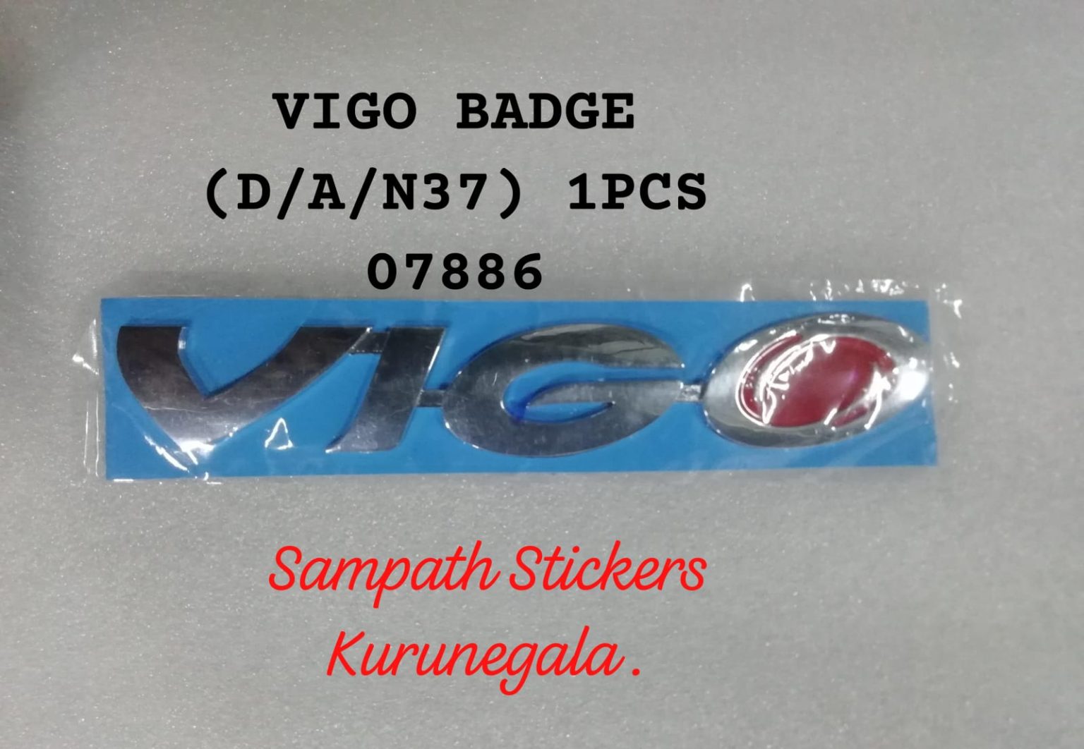 VIGO BADGE – Sampath Stickers