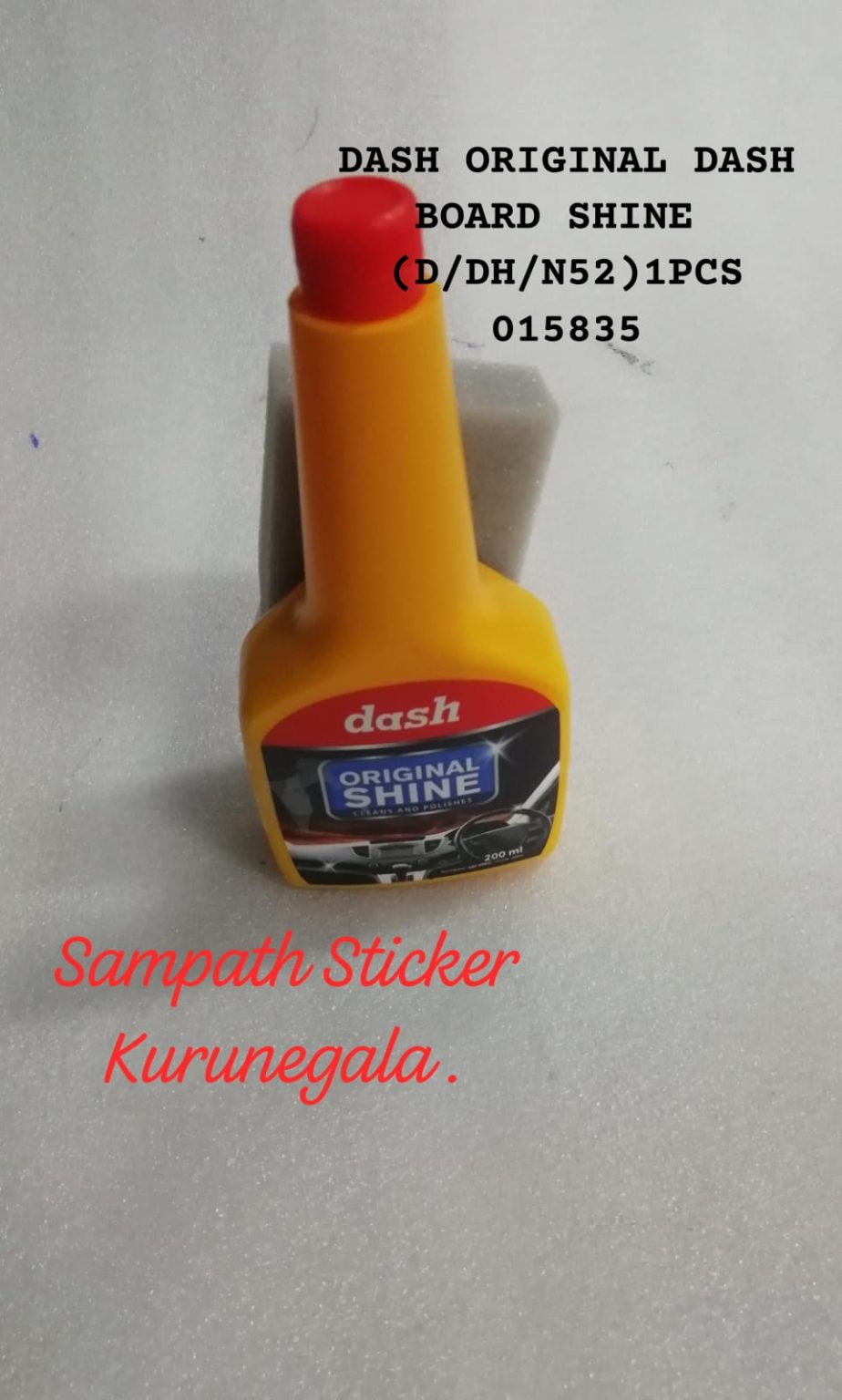 DASH ORIGINAL DASH BOARD SHINE – Sampath Stickers