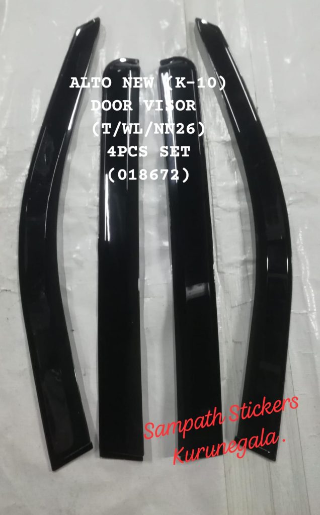 ALTO NEW (K-10) DOOR VISOR – Sampath Stickers