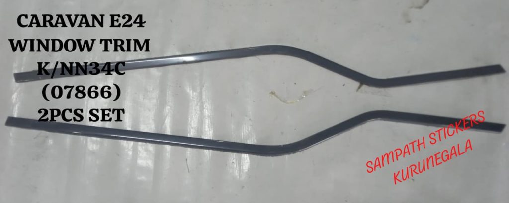 CARAVAN E24 WINDOW TRIM – Sampath Stickers