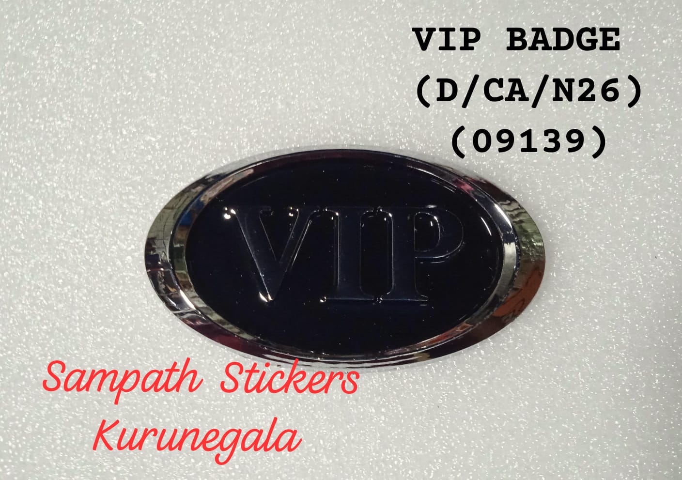 VIP BADGE – Sampath Stickers