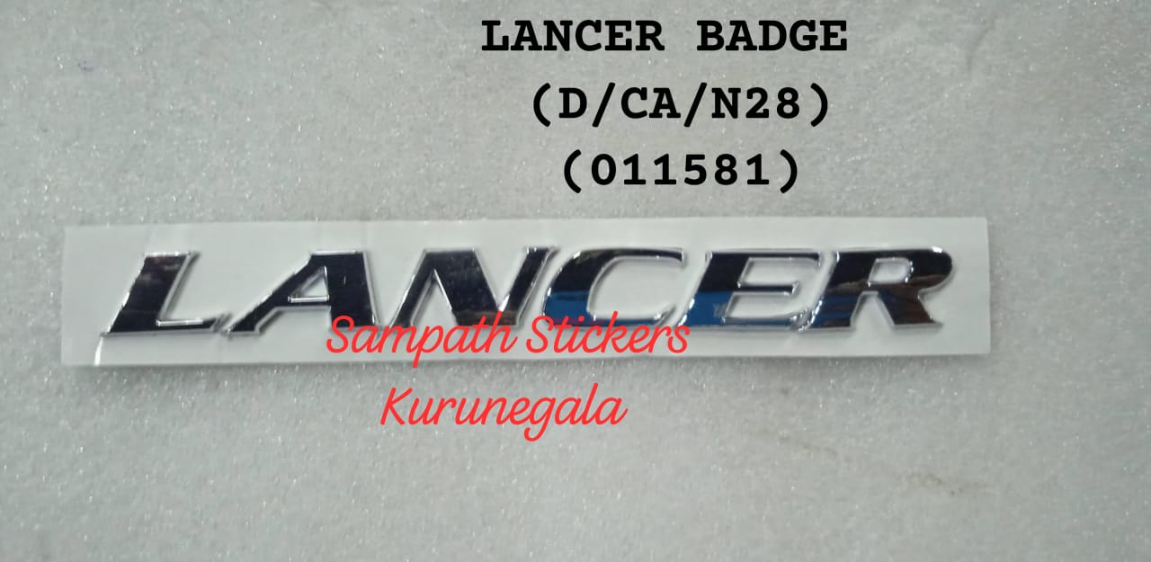 LANCER BADGE – Sampath Stickers