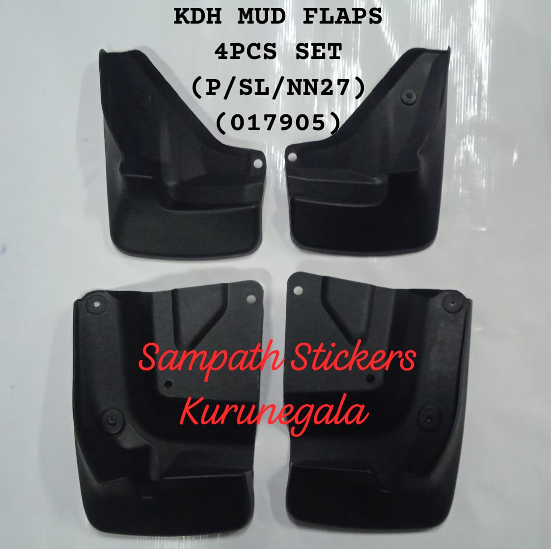 KDH MUD FLAPS – Sampath Stickers