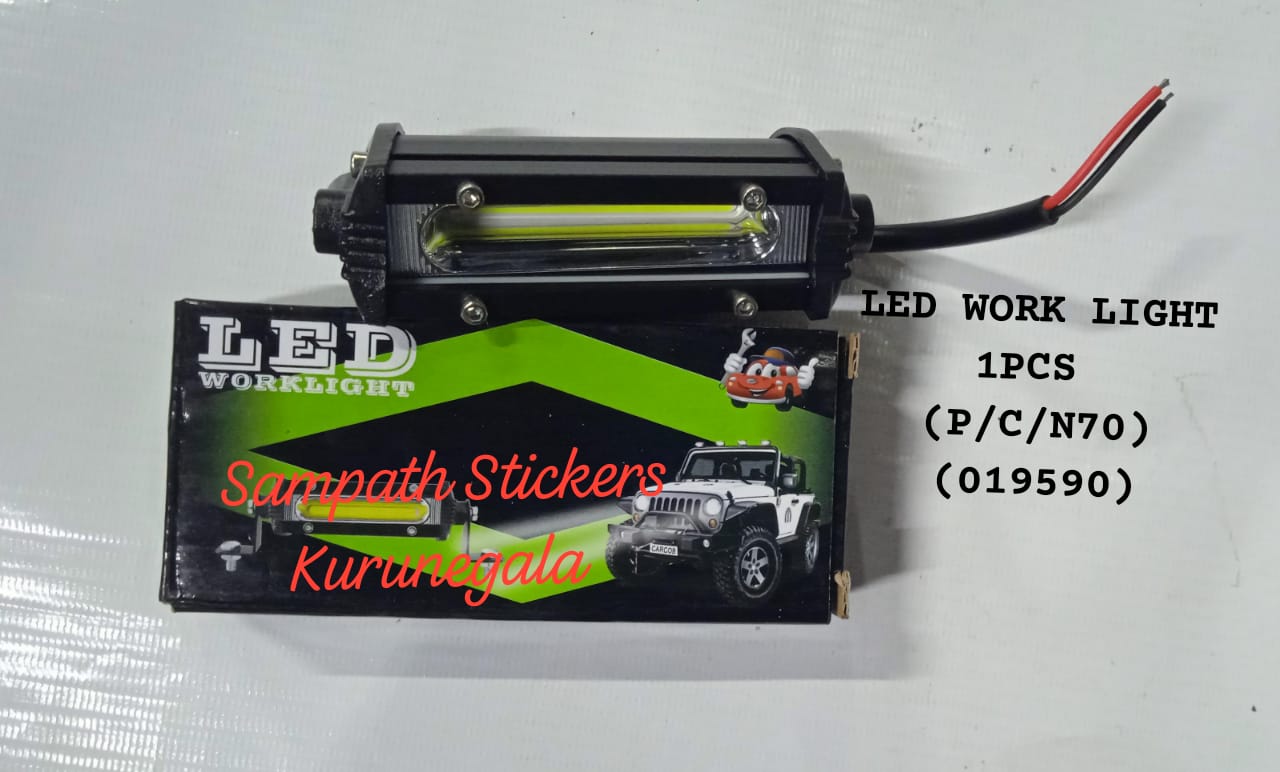 LED WORK LIGHT 1PCS – Sampath Stickers