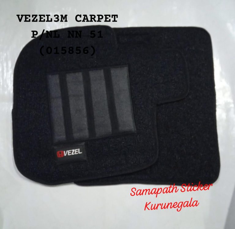 VEZEL 3M CARPET – Sampath Stickers